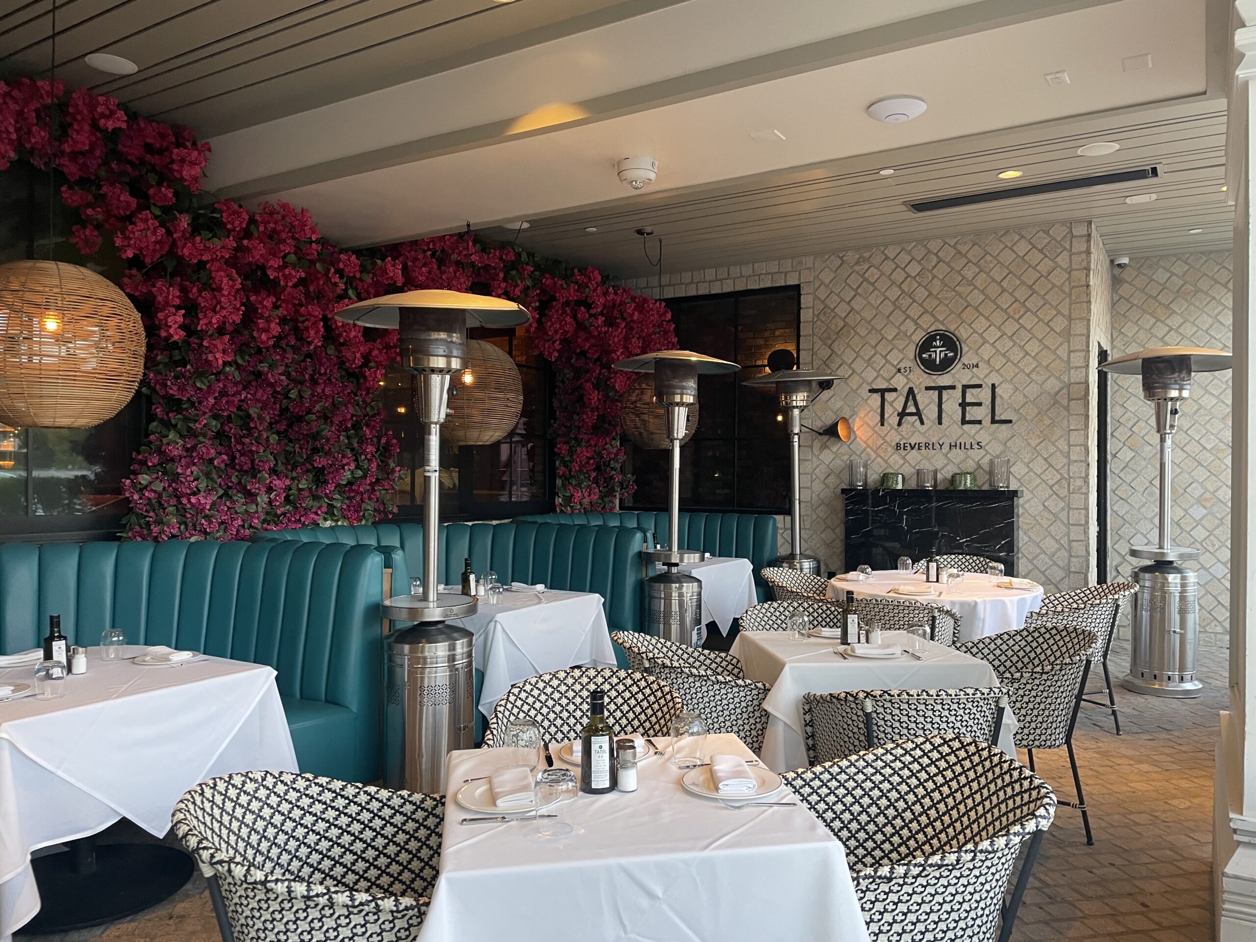The Hot Celeb Owned Dinner Spot in Beverly Hills: TATEL - The LA Girl
